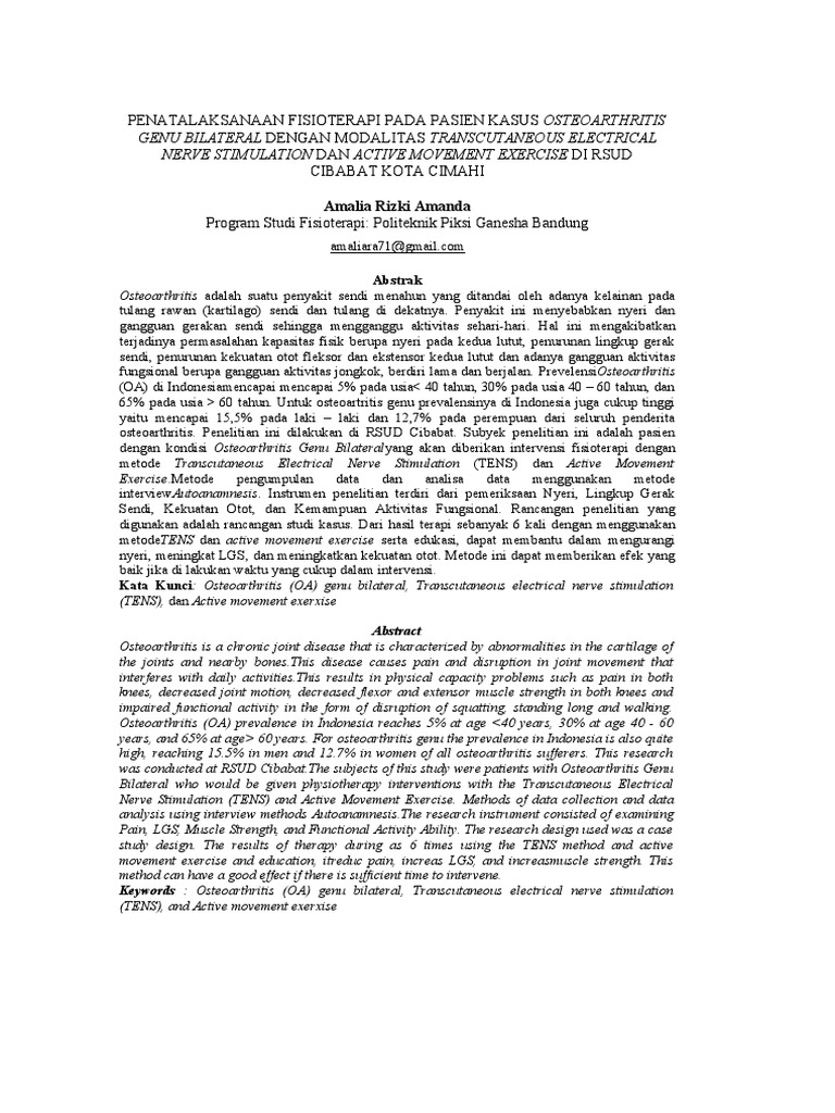 Paper Tugas Akhir Amalia | PDF | Sains & Matematika