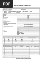 Contoh Isian Employment Application HMC | PDF | Social Institutions ...