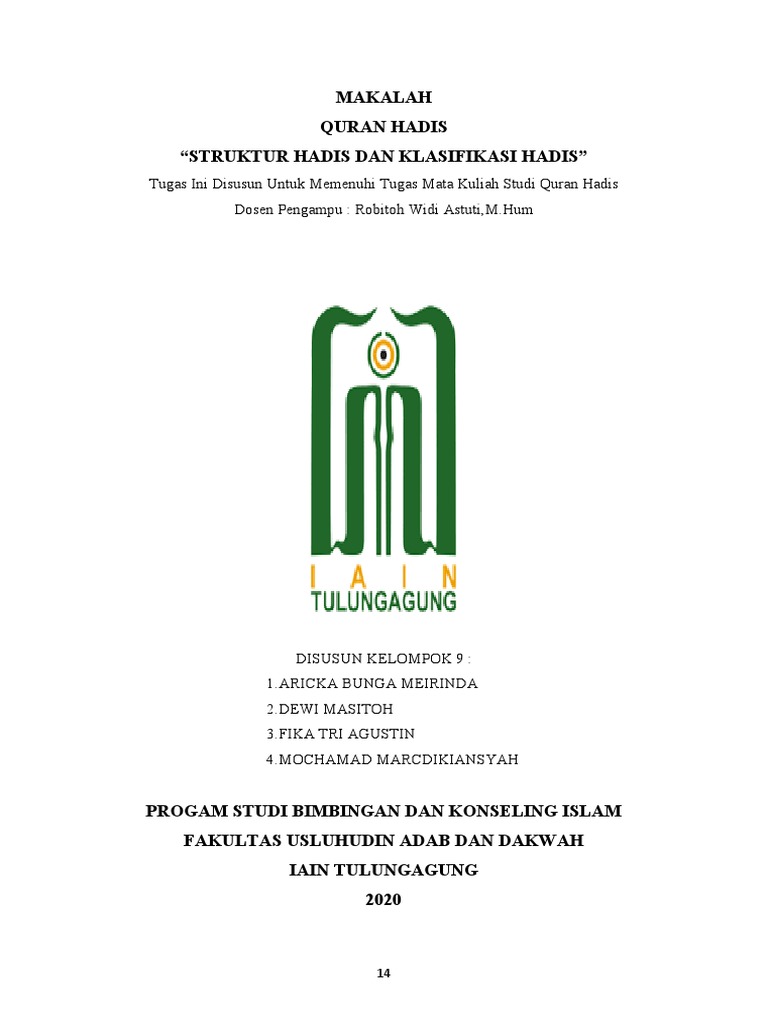 Struktur Hadis Dan Klasifikasi Hadis | PDF