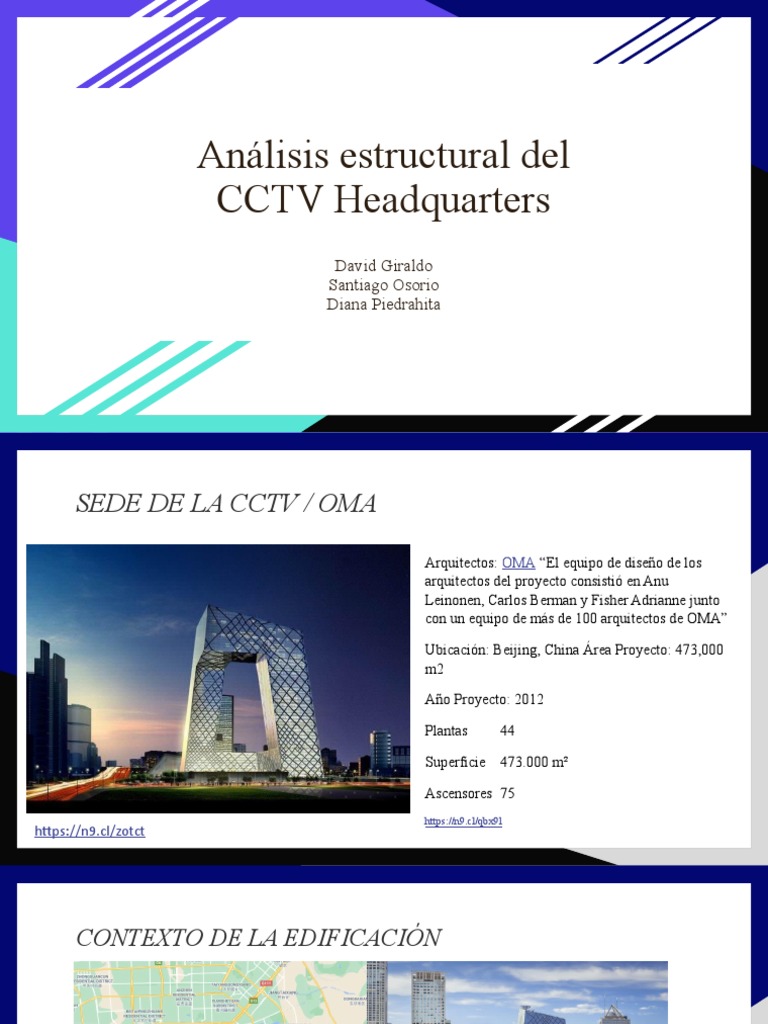 Sede de La Televisión Central de China (CCTV Headquarters) | PDF ...