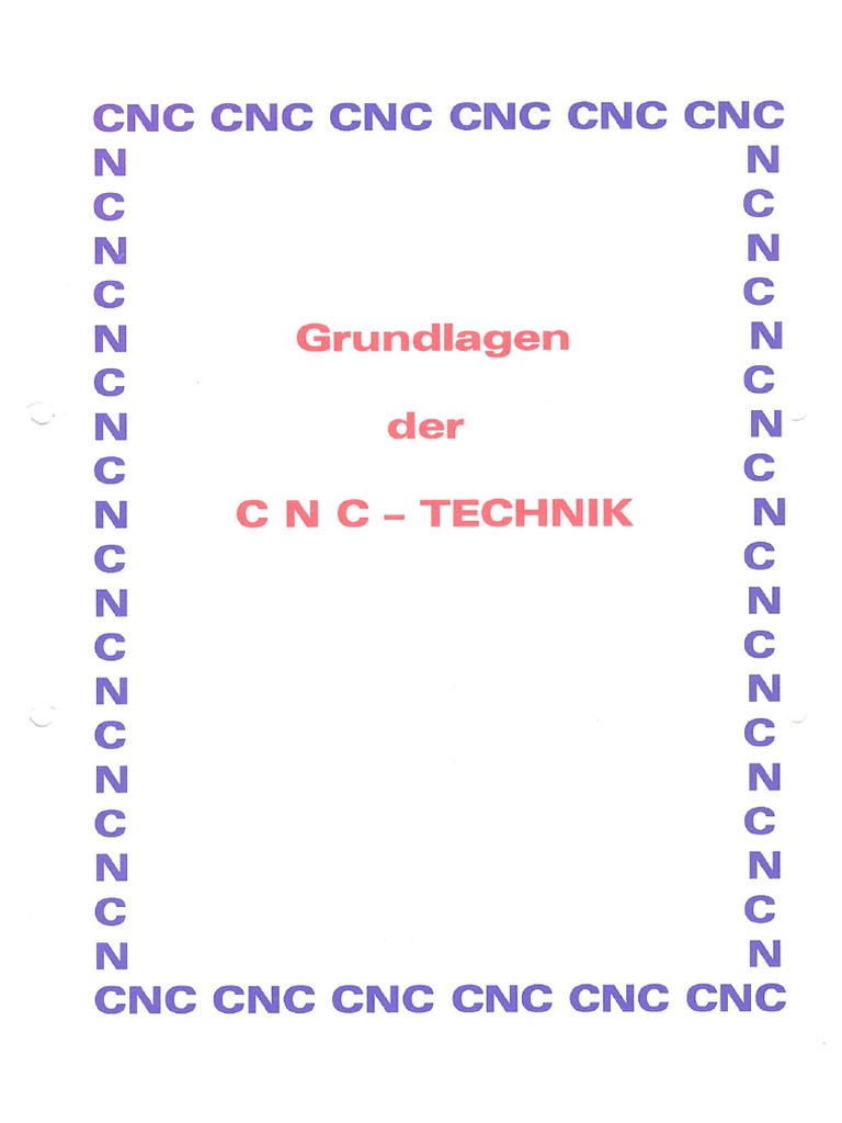 CNC Grundlagen | PDF