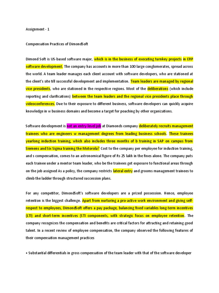 Compensation Management | PDF | Compensation And Benefits | Employee ...