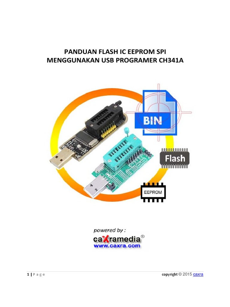 Panduan Penggunaan USB Programer CH341A | PDF