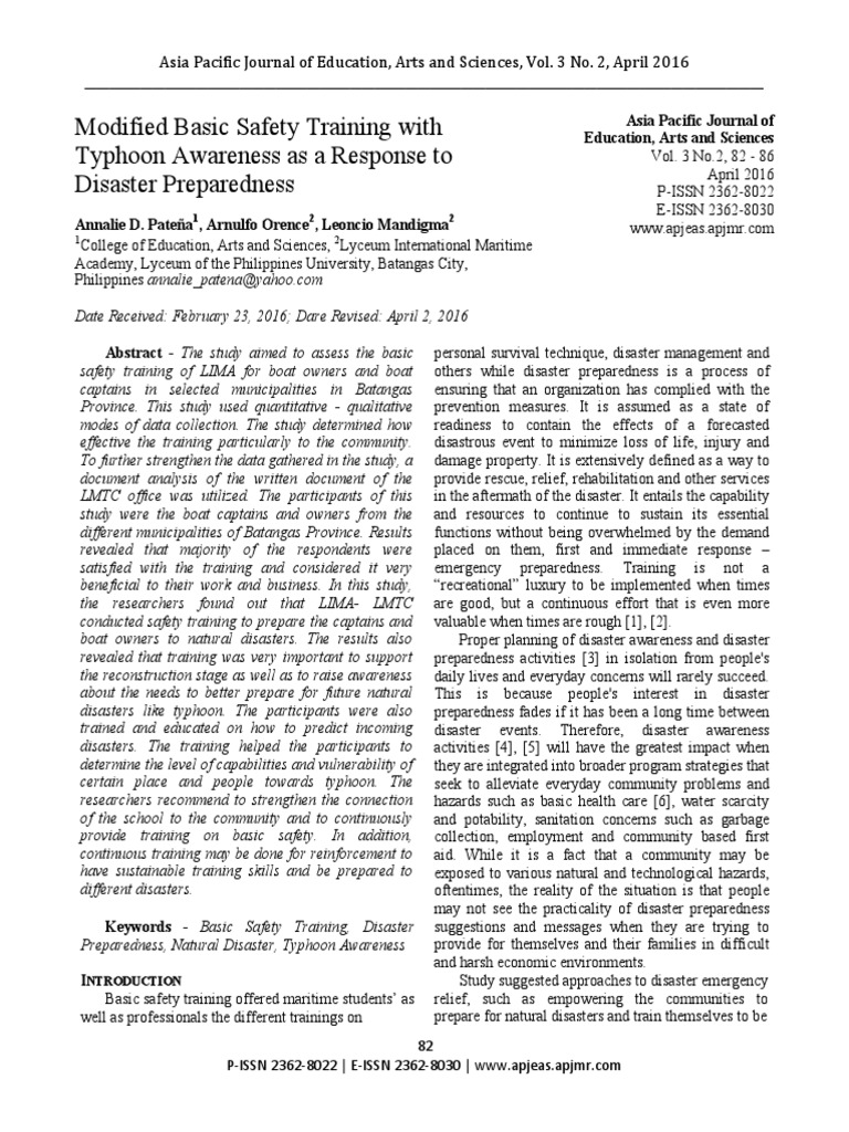 Awareness Typhoons | PDF | Emergency Management | Natural Disasters