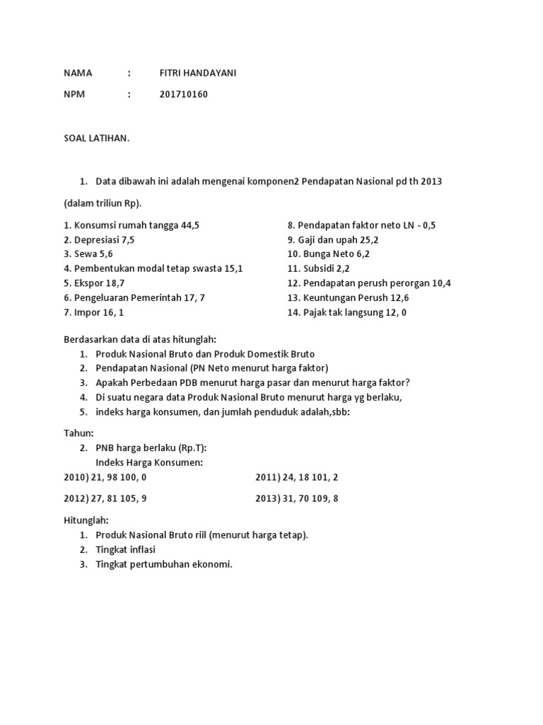 Fitri Handayani Tugas | PDF | Bisnis | Pengelolaan Keuangan & Uang