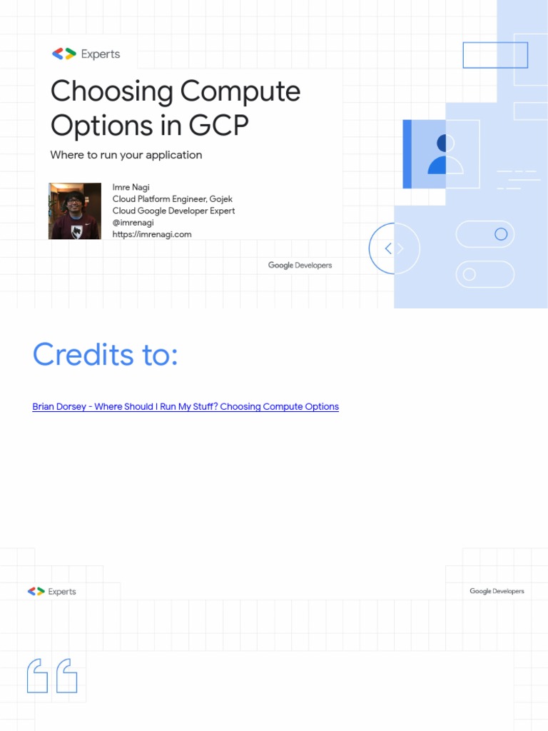 GCP Compute Options Overview | PDF | Cloud Computing | Web Application