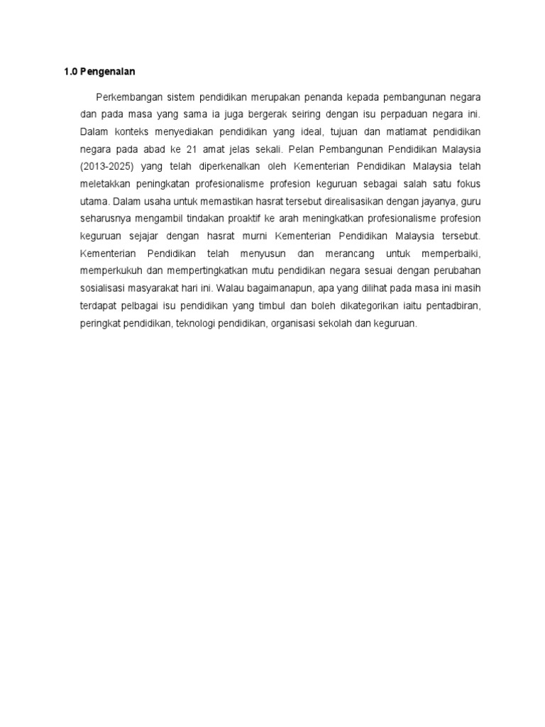 EDUP 3013 - Penulisan Akademik | PDF