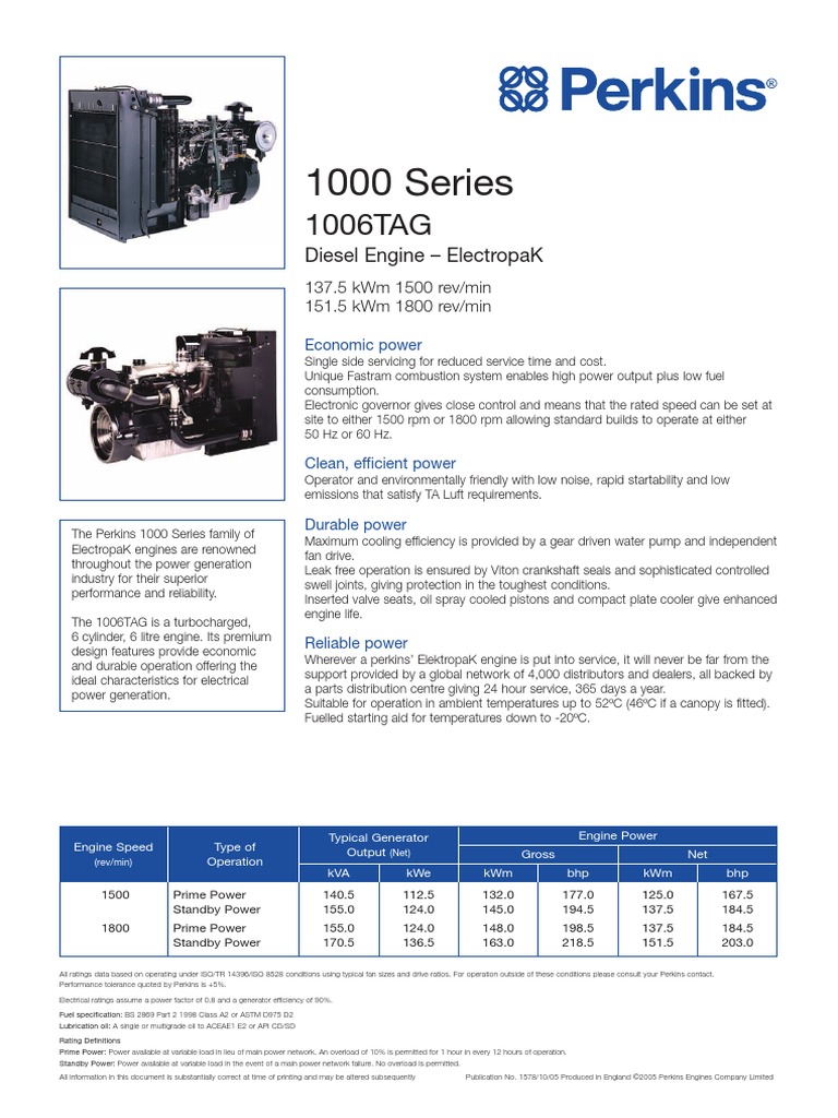 1006TAG ElectropaK (PN1578 75th) | PDF | Engines | Systems Engineering