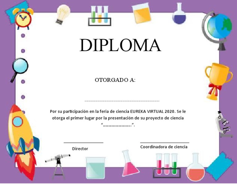 Diploma Feria de Ciencia | PDF | Informática