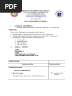 Detailed Lesson Plan (Wiring Diagram) | PDF | Electrical Wiring ...