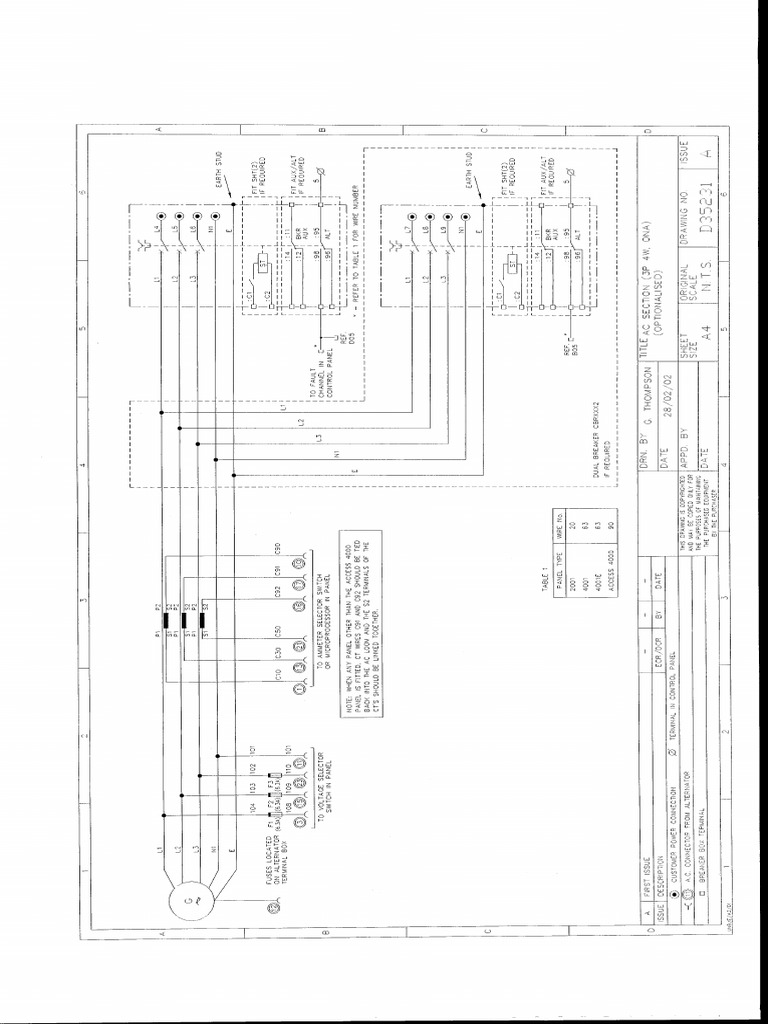 Olympian Generator Control Panel Wiring Diagram 1999 Olympian D75P1