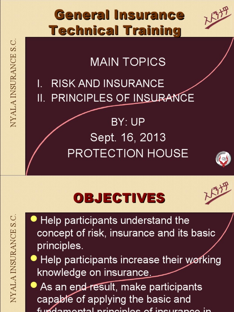 Principles & Risk Insurance - Underwriting | PDF | Insurance ...