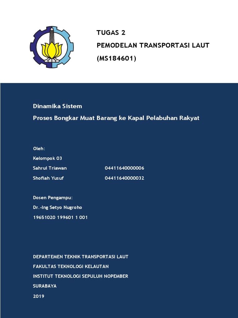 Pemodelan Bongkar Muat Kapal | PDF | Sains & Matematika | Teknologi ...