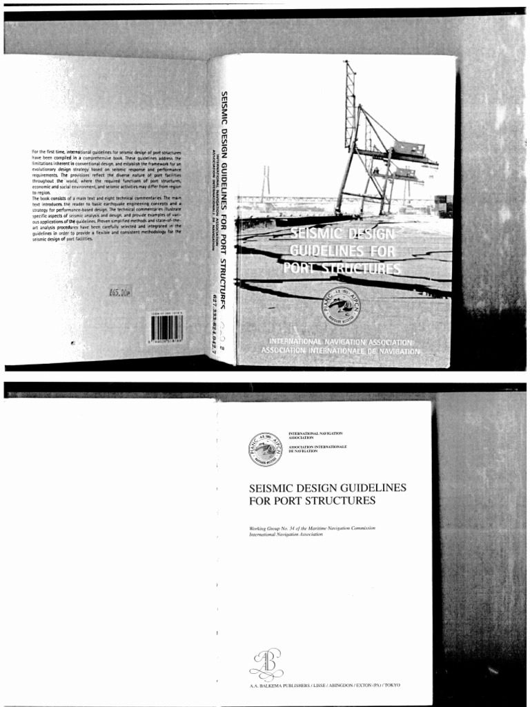 Seismic Design Guidelines For Port Structures | PDF