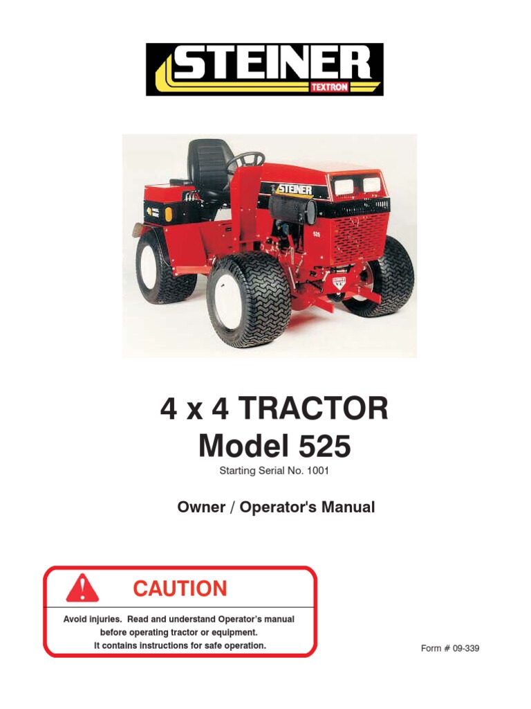 Steiner_525_Op | Tractor | Transmission (Mechanics)