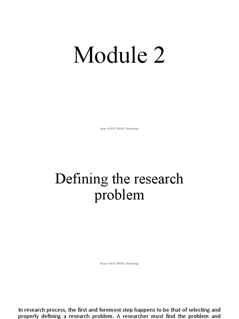 Module 2 - Research Methodology | Download Free PDF | Primary Sources ...
