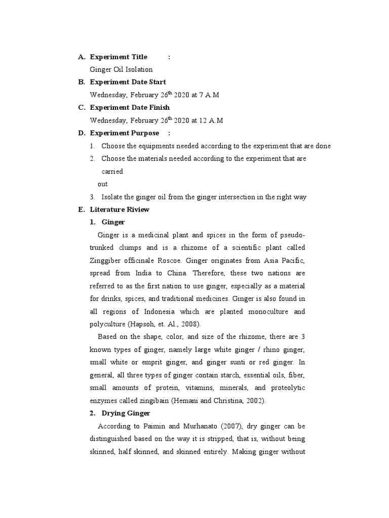 A. Experiment Title | PDF | Solvent | Solution