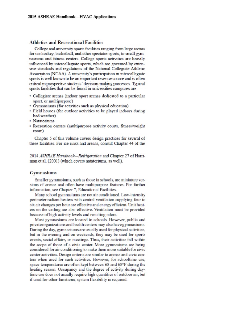 2015 ASHRAE Handbook-HVAC Applications | PDF