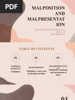 Malpresentation and Malposition Ppt | PDF | Pelvis | Anatomical Terms Of Motion