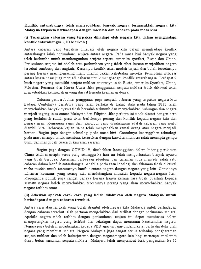 Cabaran Dan Langkah Kbat | PDF