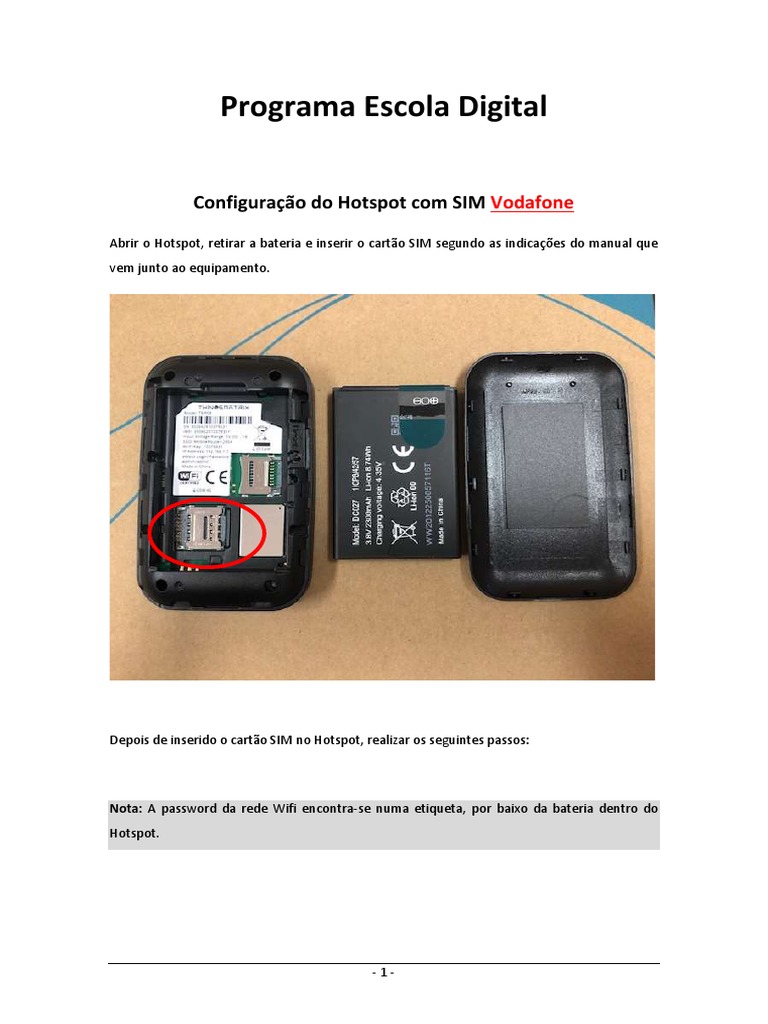 Manual Hotspot | PDF