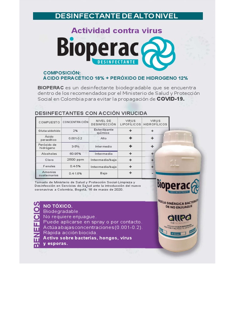 Bioperac | PDF | Agua | Sustancias químicas