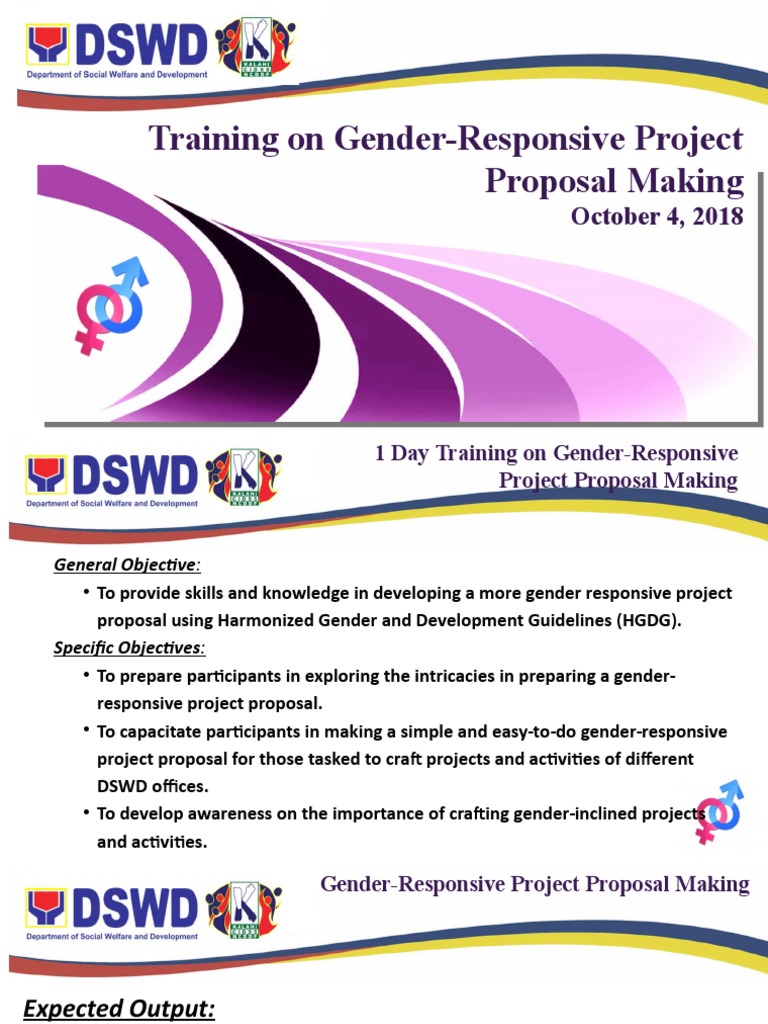 2 GAD Proposal - Guide | PDF | Gender | Gender Studies