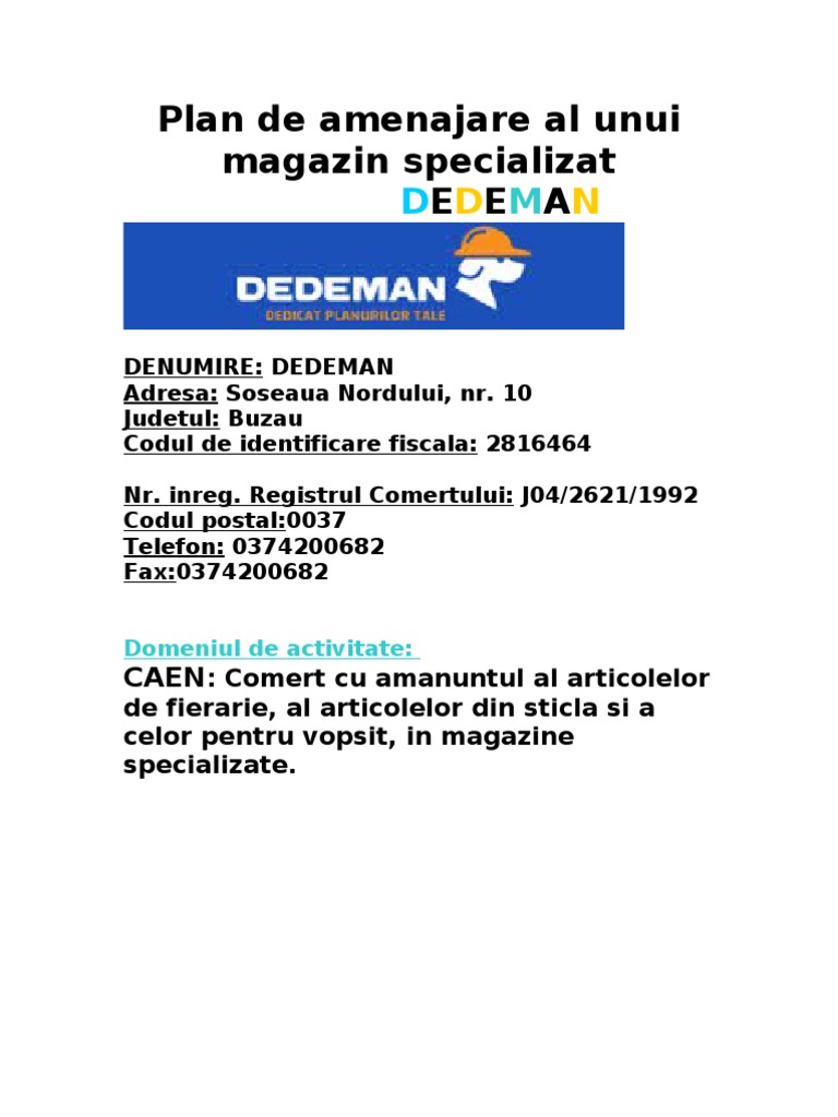 DEDEMAN | PDF