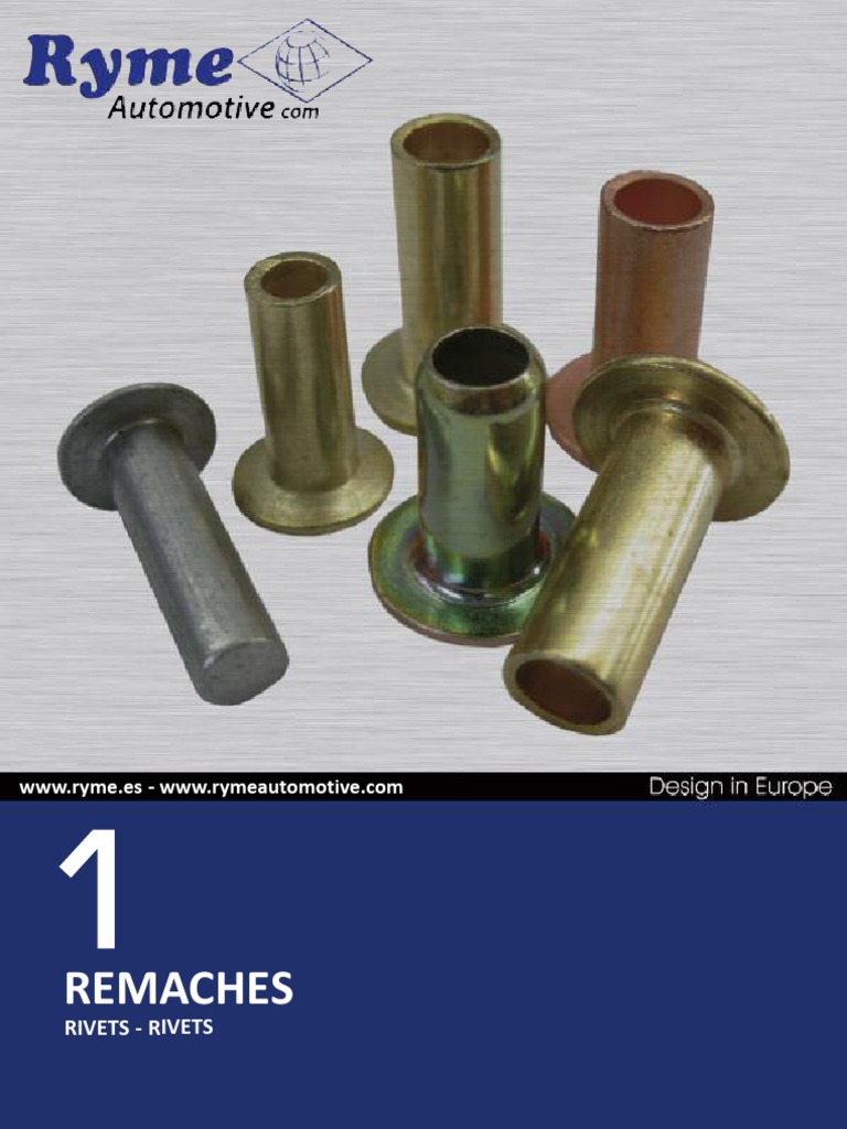 01 Remaches | PDF | Neumático | Tecnología de vehículos