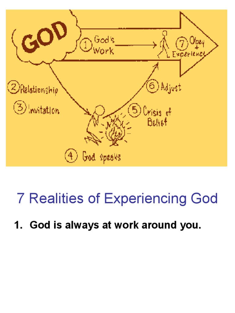 7 Realities of Experiencing God | PDF | Self-Improvement | Religion ...