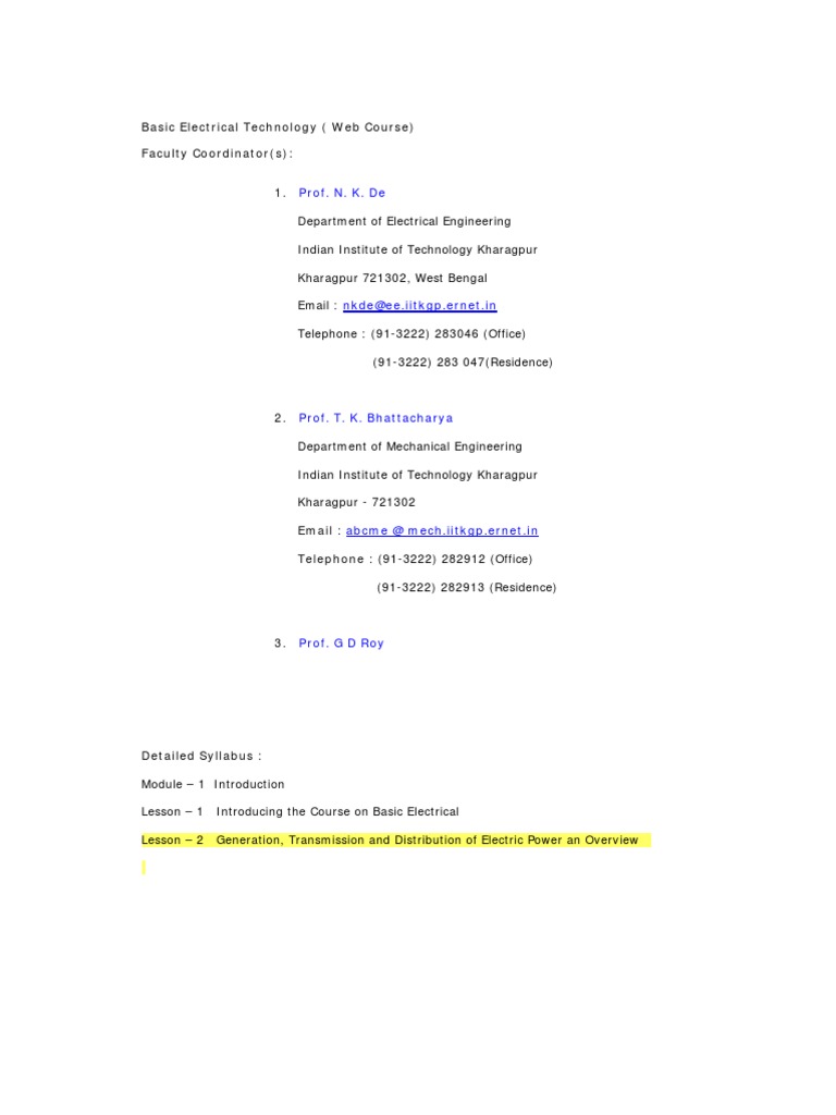 Basic Electrical Technology Pdf Electromagnetic Induction Transformer