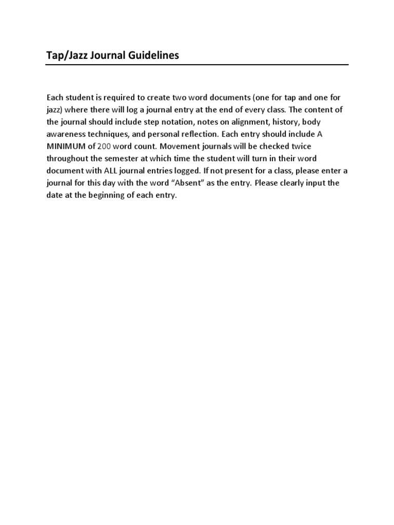 Journal Guidelines 1 | PDF