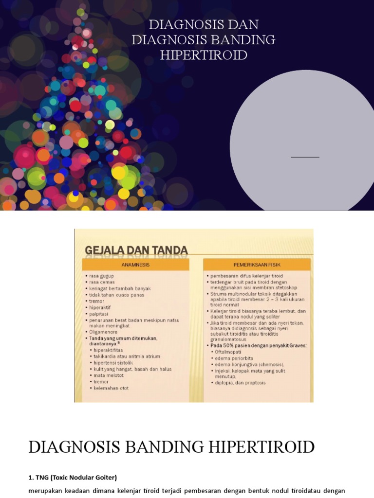 Diagnosis Banding Hipertiroidisme Terperinci | PDF