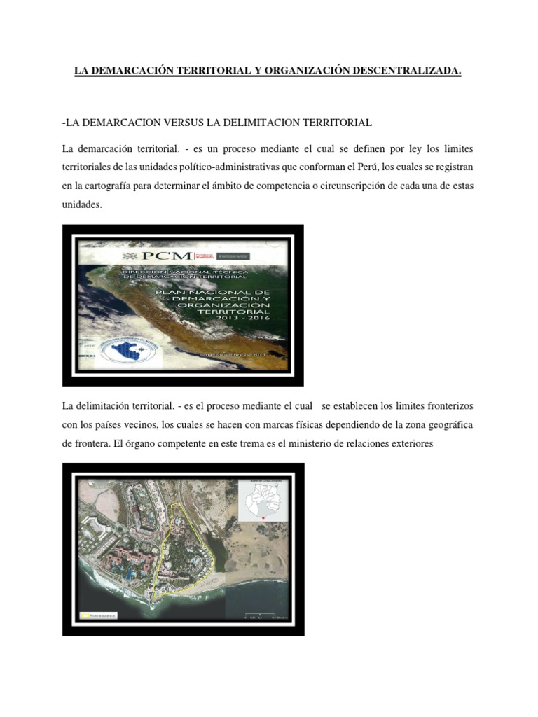 La Demarcacion Territorial A Diferentes | Descargar gratis PDF ...