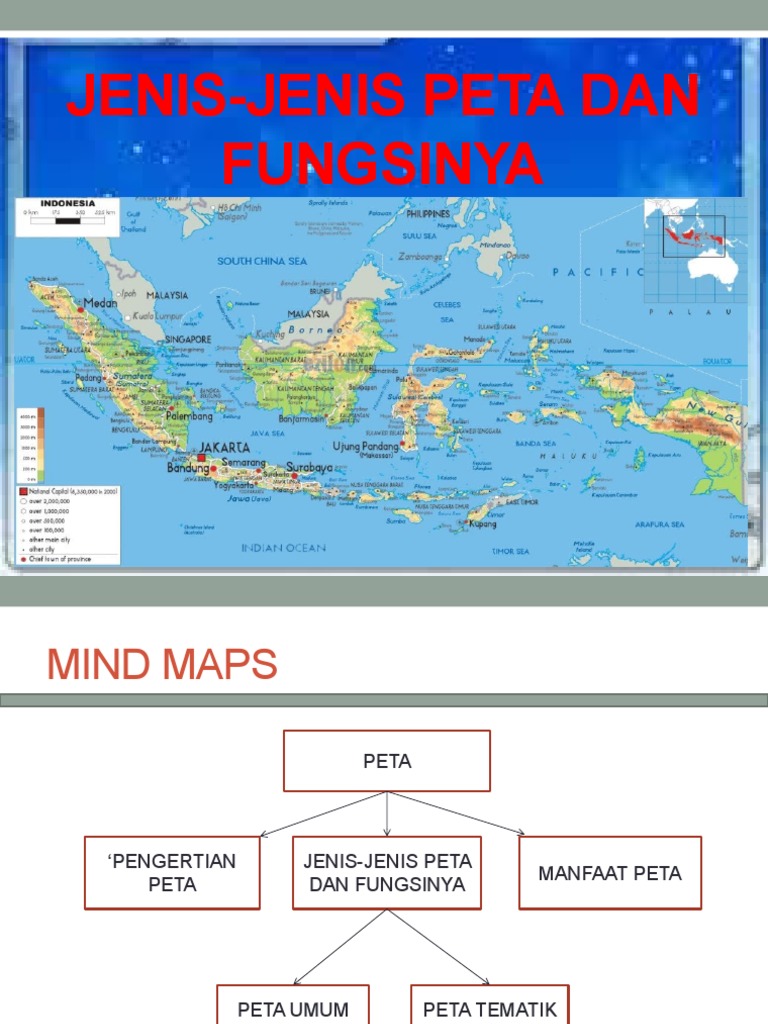 Jenis-Jenis Peta Dan Fungsinya | PDF