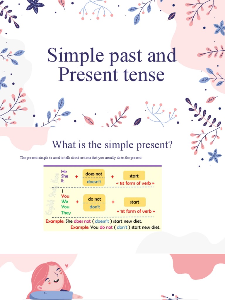 Simple Past vs Present Tense Explained | PDF
