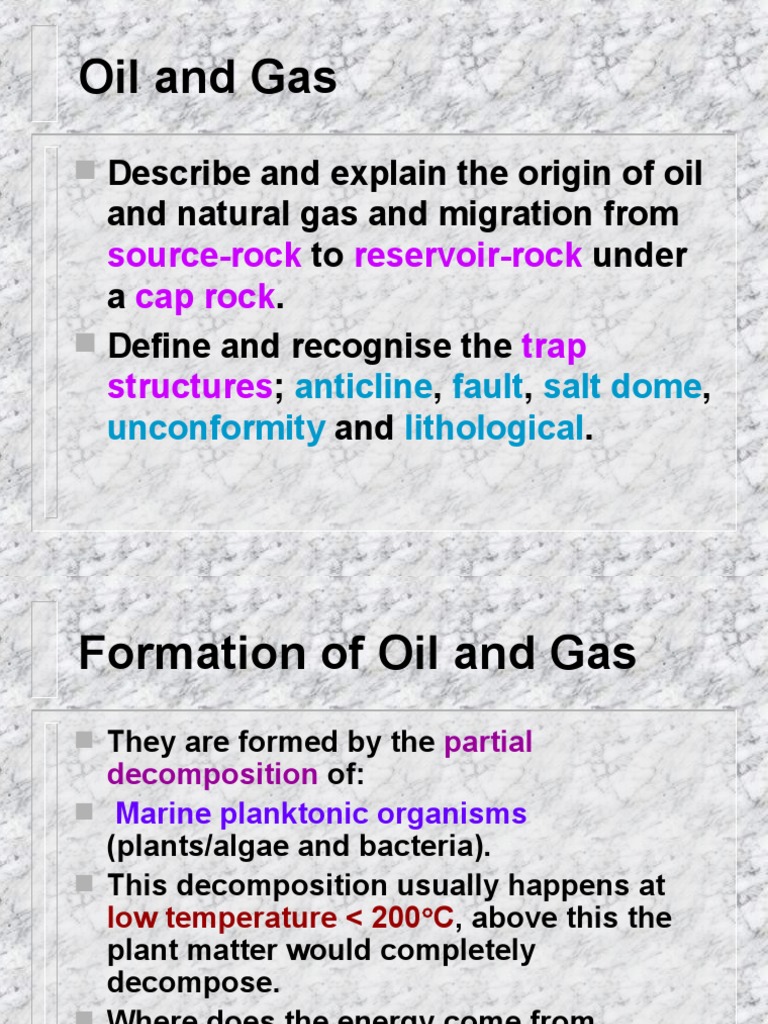 Oil and Gas | PDF | Petroleum | Fuels