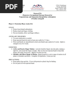 Modified Duran Protocol for Tendon Rehab | PDF | Anatomical Terms Of ...