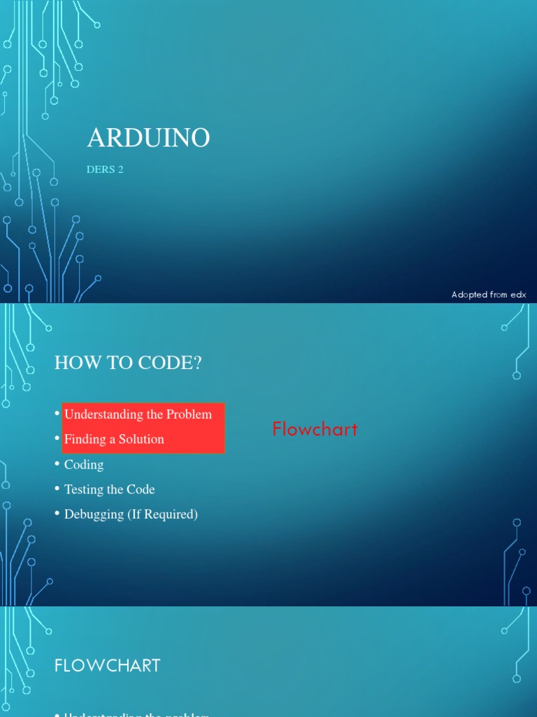 Arduino: Ders 2 | PDF
