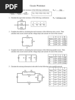 Ohm's Law Practice Worksheet Answers | PDF | Volt | Electric Current