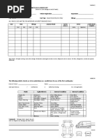 Car Handover Form | PDF