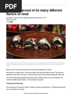 Pinnola Sub Lesson Plan 3 Mexican Food | PDF | Mexican Cuisine | Tex Mex