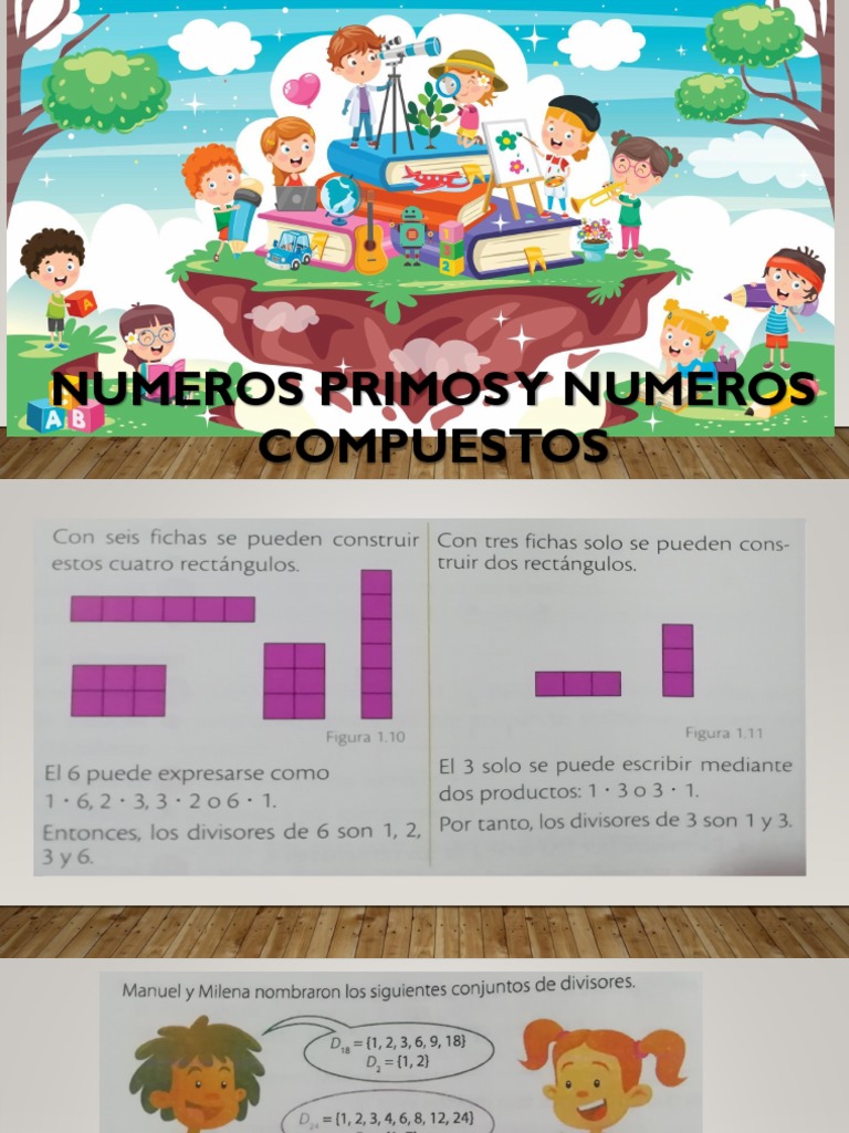 Numeros Primos y Compuestos, Descomposicion | PDF | Número primo | Matemáticas discretas