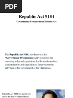 Republic Act No. 9184 | PDF | Economies | Justice