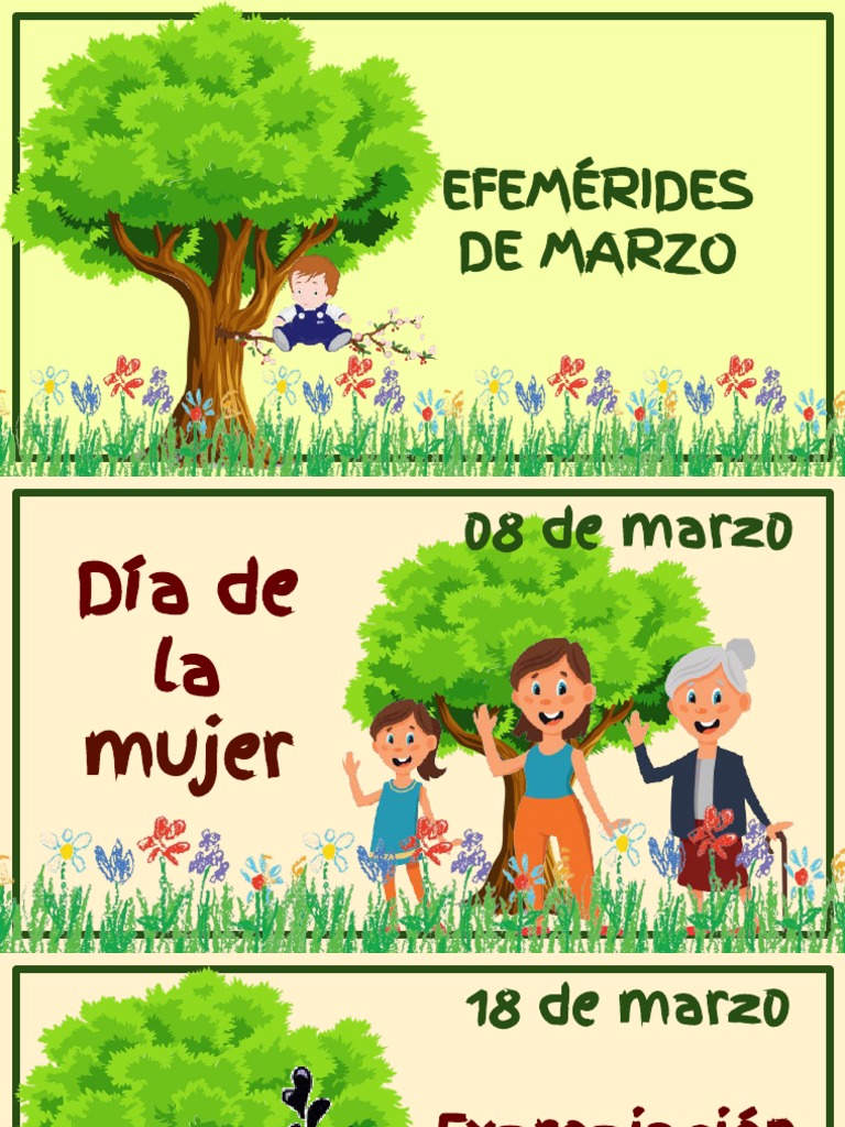 Efemérides de Marzo | PDF