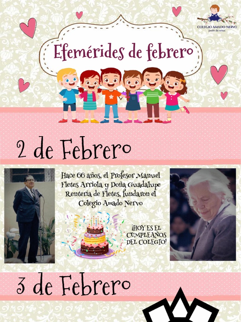 Efemérides de febrero en México | PDF | Ciencias sociales