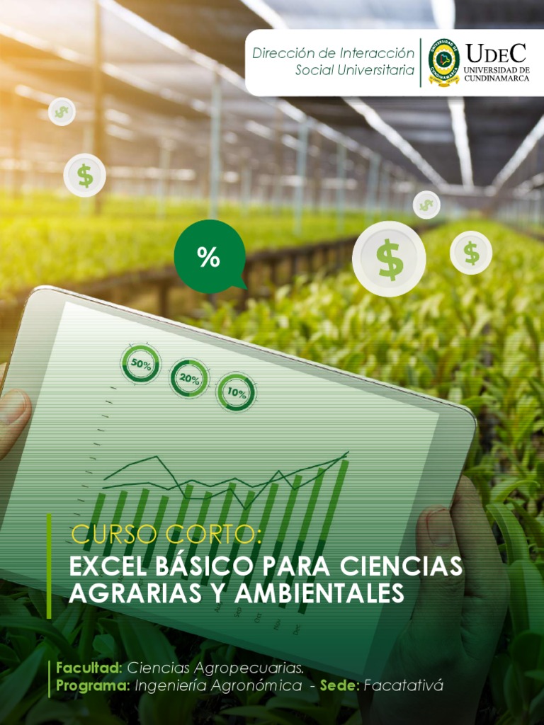 Curso Excel Basico para Ciencias Agrarias | PDF | Agronomía | Microsoft ...