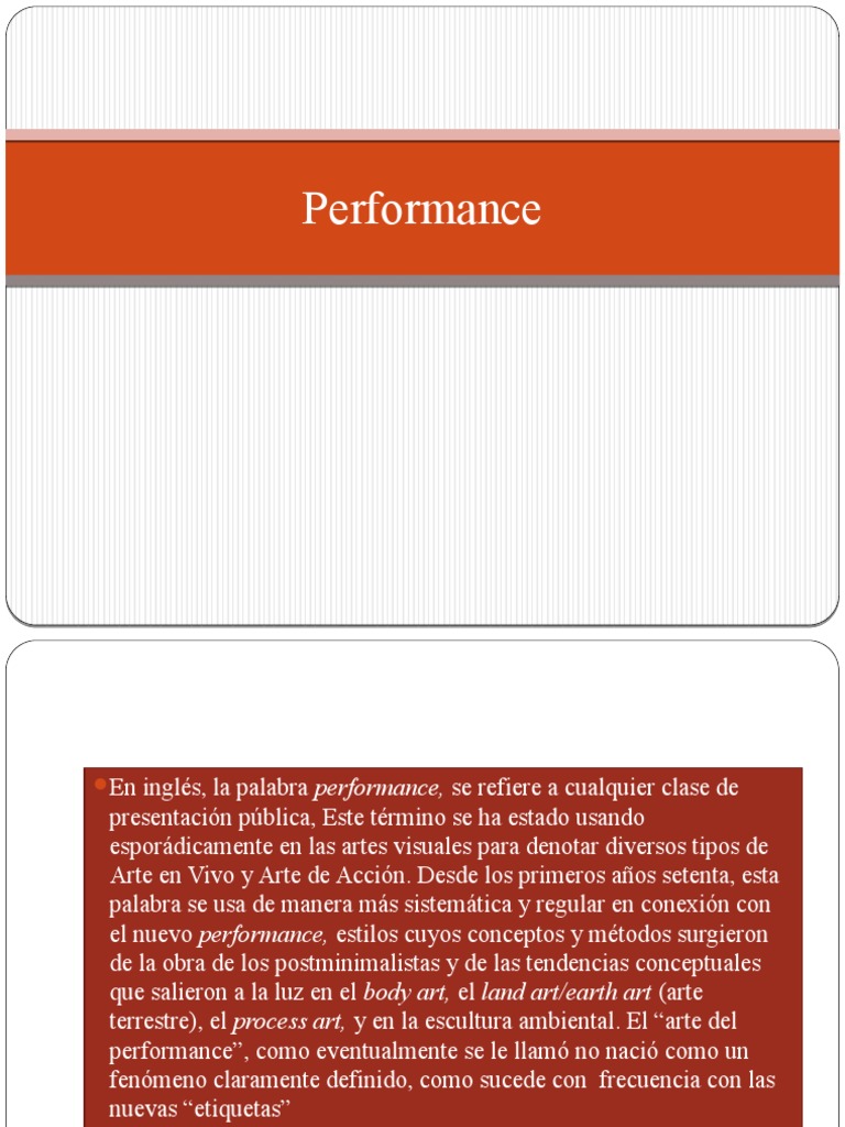 Performance, Fluxus | PDF | Arte de performance | Arte contemporáneo