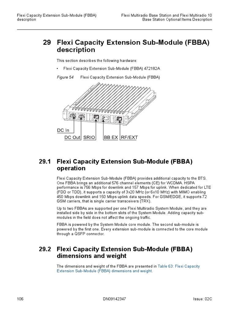 Enabling Additional Network Capacity: A Description of the Flexi ...