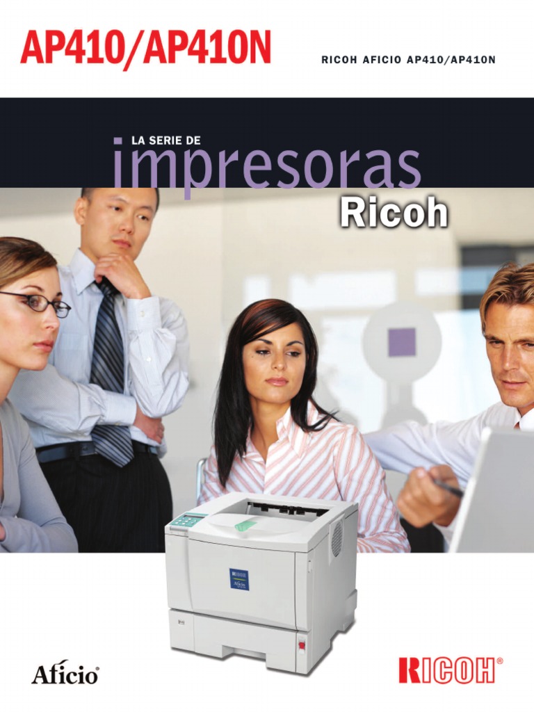 Ap 410 N | PDF | Impresora (Computación) | Escáner de imagen